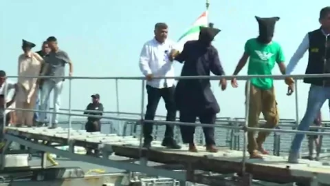 India: Update: 700kg meth seized in join... | Stock Video | Pond5