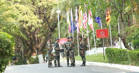Indian Army Soldiers at training center | Stock Video | Pond5