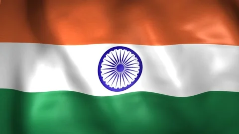 Indian Flag Animation | Stock Video | Pond5