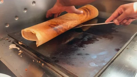 Making Dosa Stock Videos – Royalty-Free HD & 4K Videos | Pond5