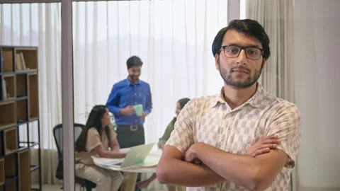 Indian Corporate Employee Stock Footage ~ Royalty Free Stock Videos | Pond5