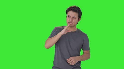 Indian man smelling disgusted object Gre... | Stock Video | Pond5