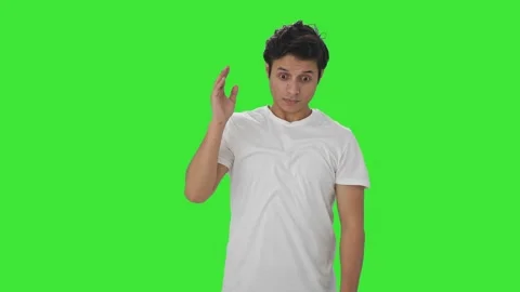Indian man smelling something bad Green ... | Stock Video | Pond5