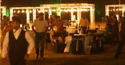 Indian People in Function | Stock Video | Pond5