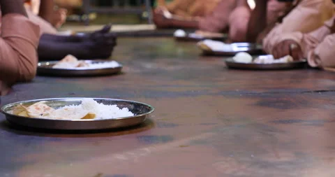 Indian Prisoners food in jail canteen | Stock Video | Pond5