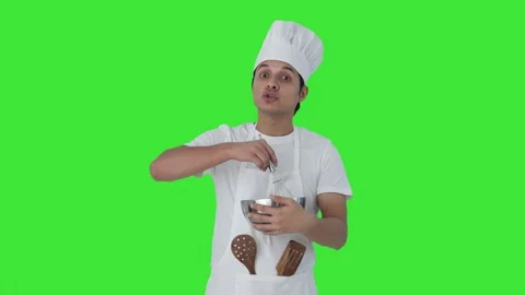 Indian professional chef telling recipe ... | Stock Video | Pond5