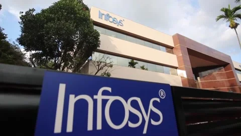 Indian technology company Infosys celebr... | Stock Video | Pond5