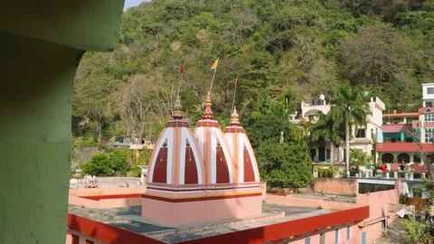 indian temple dome top architecture from... | Stock Video | Pond5