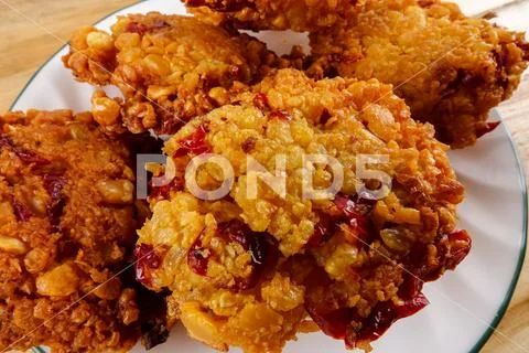 Indian traditional food - Kuih Vadey, Fried Dhal Beans Cake. ~ Premium ...