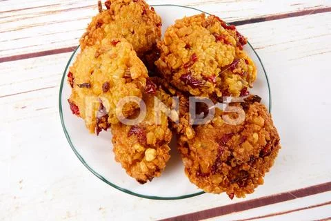 Photograph: Indian traditional food - Kuih Vadey, Fried Dhal Beans Cake ...