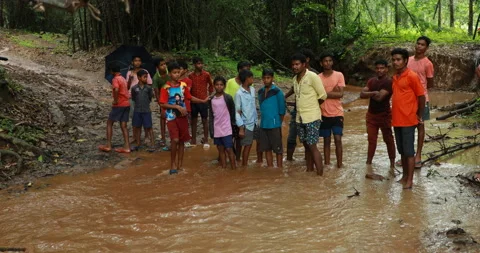 Indian Tribes Watching in Forest | Stock Video | Pond5