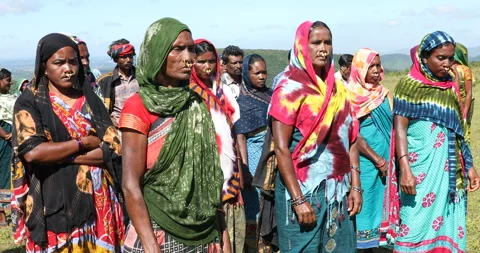 Indian Tribes Wating at work place | Stock Video | Pond5