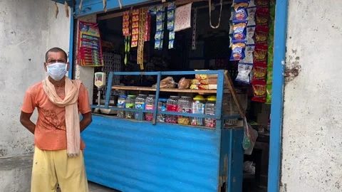 Indian Village Shop Stock Video Footage | Royalty Free Indian Village ...