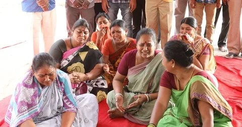 Indian Women Crying | Stock Video | Pond5