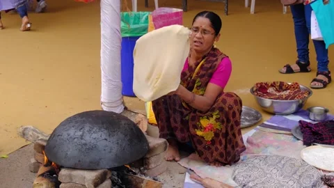 Indian Women Preparing mande ( PURAN POL... | Stock Video | Pond5