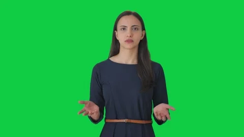 Indian youtuber making a video Green scr... | Stock Video | Pond5