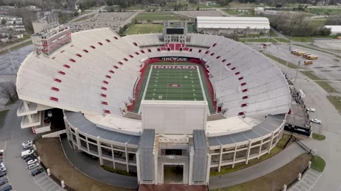 Indiana University Memorial football sta... | Stock Video | Pond5