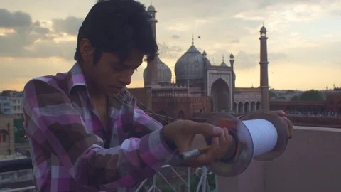 India's Republic Day in Jama Masjid | Stock Video | Pond5