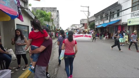Indigenous Ati Tribe People, Ati-Atihan ... | Stock Video | Pond5