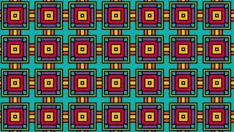 Indigenous Ethnic Pattern Design Backdro... | Stock Video | Pond5