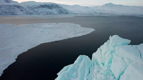 Indigenous Inuit seal hunter on Greenlan... | Stock Video | Pond5