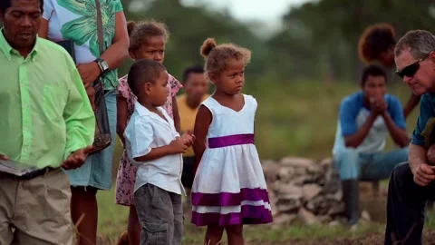 Indigenous Miskito people of Honduras pr... | Stock Video | Pond5