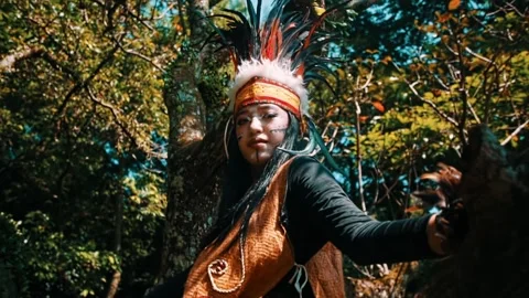 Indigenous Feather Stock Videos – Royalty-Free HD & 4K Videos | Pond5