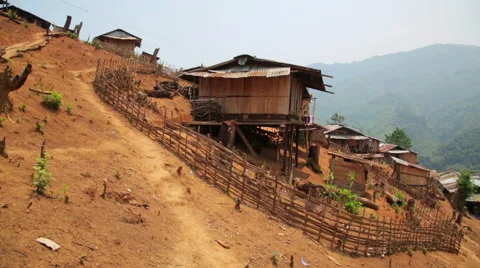 indigenous tribal culture of Akha tribe ... | Stock Video | Pond5