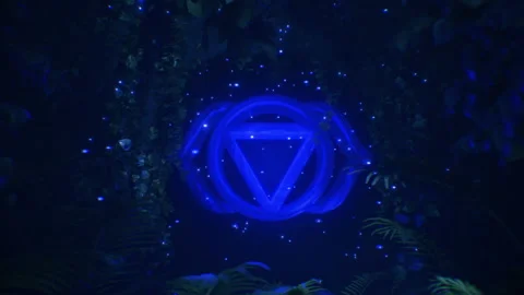 Indigo Third eye Chakra 4k spiritual ani... | Stock Video | Pond5