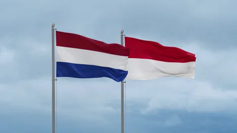 Netherlands Indonesian Flag Stock Videos – Royalty-Free HD & 4K Videos