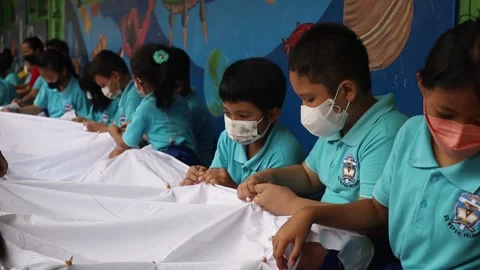 Indonesia - Feb 25, 2023 : Elementary sc... | Stock Video | Pond5