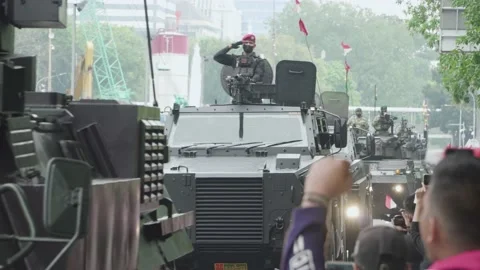 The Indonesian National Army (TNI) exhib... | Stock Video | Pond5
