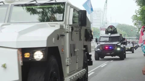 The Indonesian National Army (TNI) exhib... | Stock Video | Pond5