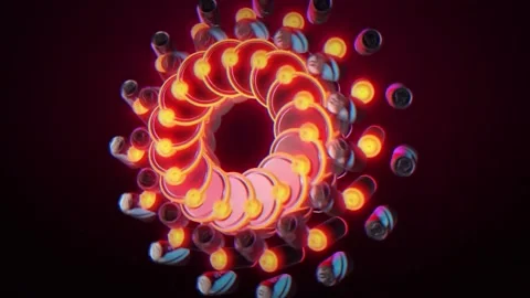 INDUSTRIAL City Madness Background Loop | Stock Video | Pond5