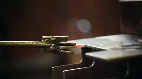 Industrial concept. A man worker bending... | Stock Video | Pond5