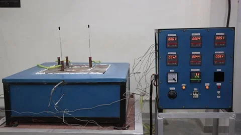 Industrial laboratory expert testing raw... | Stock Video | Pond5