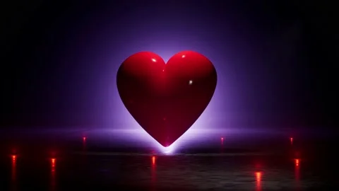 industrial love heart rotation animation... | Stock Video | Pond5
