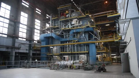 Industrial machines. Internal structure ... | Stock Video | Pond5