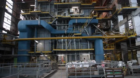 Industrial machines. Internal structure ... | Stock Video | Pond5