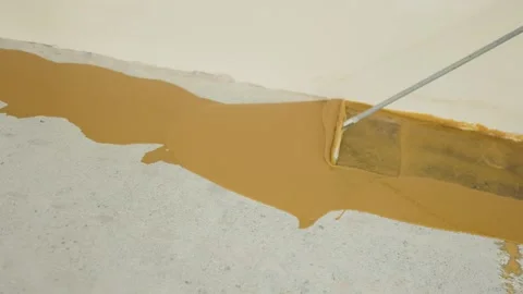 Industrial painter applies a primer laye... | Stock Video | Pond5