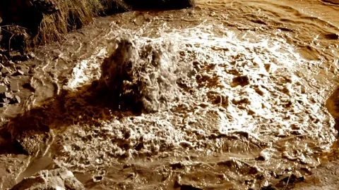 industry waste factory water pollution p... | Stock Video | Pond5