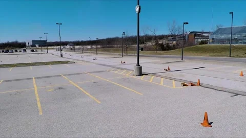 Indy Race Car Driving Around Track Aeria... | Stock Video | Pond5