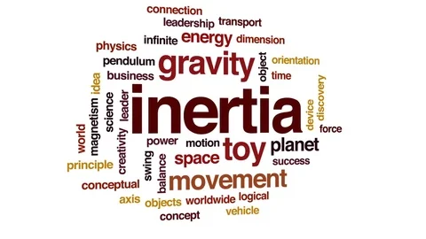 Inertia animated word cloud, text design... | Stock Video | Pond5