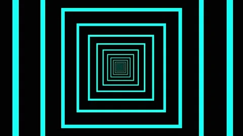Infinite loop of blue squares across the... | Stock Video | Pond5