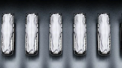 An infinite number of dead bodies covere... | Stock Video | Pond5