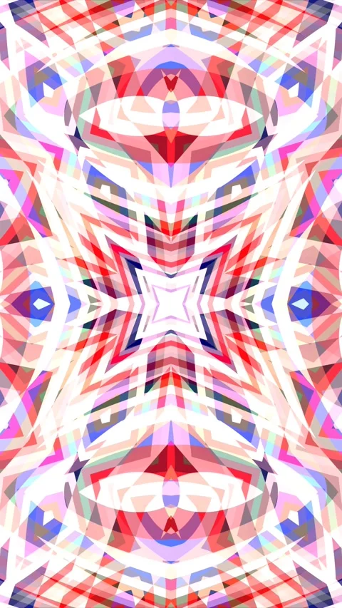 Infinite Pixel Playground Loop Geometric... | Stock Video | Pond5