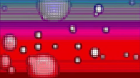 Infinite textured sphere particles on co... | Stock Video | Pond5