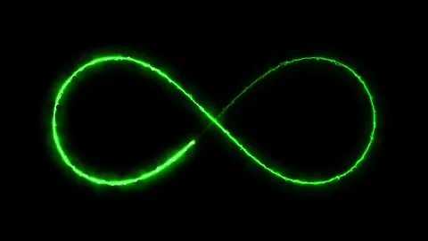 infinity neon arc reactor looping animat... | Stock Video | Pond5