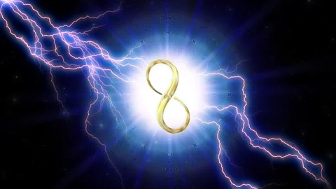 Infinity symbol - abstract - spiritual -... | Stock Video | Pond5