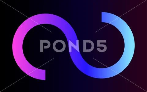 Infinity symbol with colorful gradient. Vector illustration ~ Clip Art ...